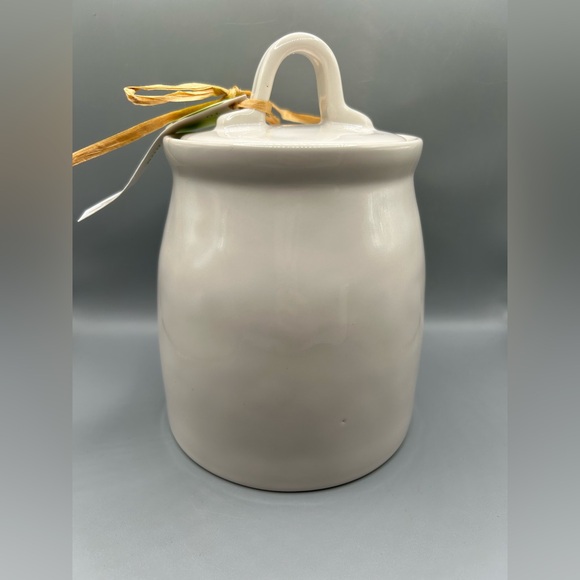 Rae Dunn | Kitchen | Rae Dunn Farmline Moo Cow With Flowers Canister ...
